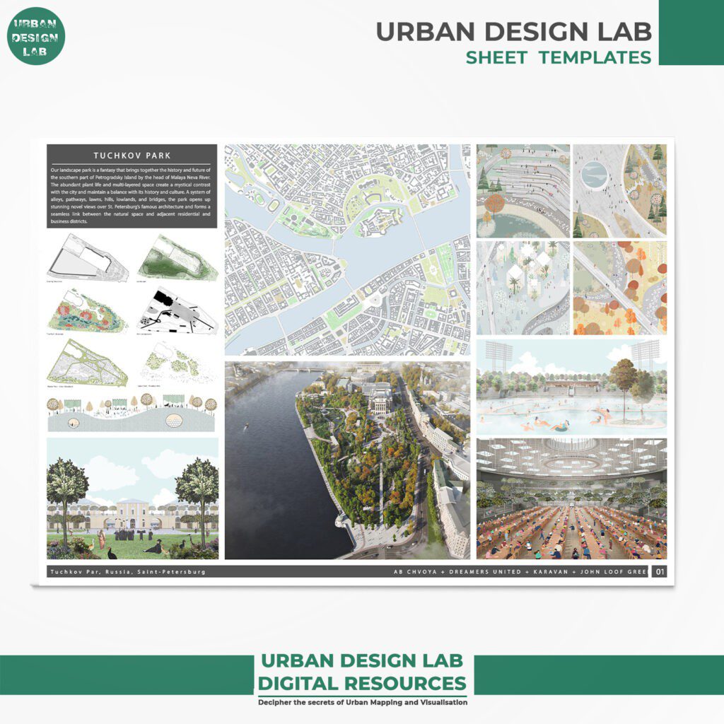 Architectural Presentation Templates | A1 Landscape Architectural Presentation Templates | A1 Landscape