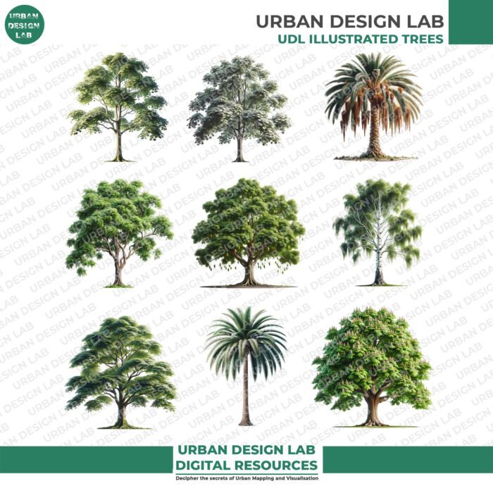 Realistic Trees For Architecture Drawing
