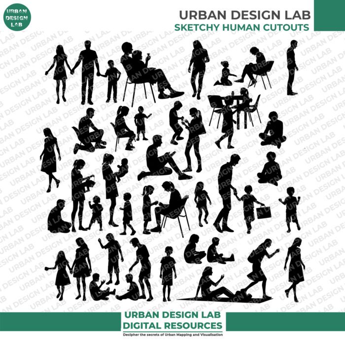 Free Black Silhouette Human Cutouts